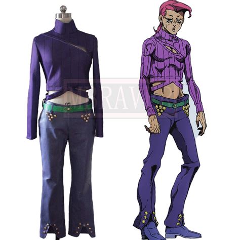 Jojos Bizarre Adventure Vinegar Doppio Cosplay Costume Party Christmas