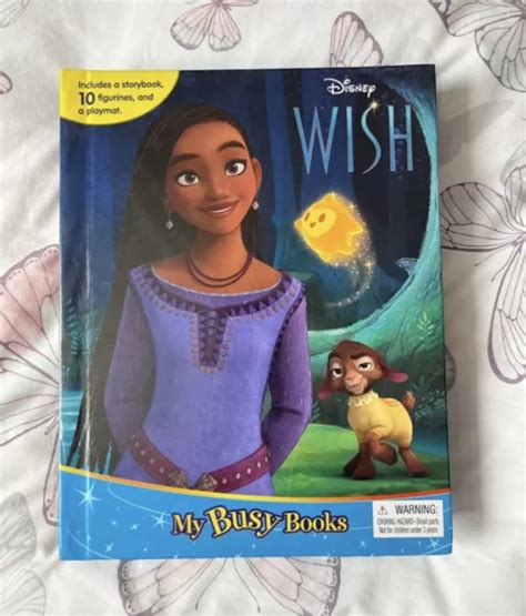 Disney Wish My Busy Books Play Set With Figures And Playmat Rrp 1295 £5