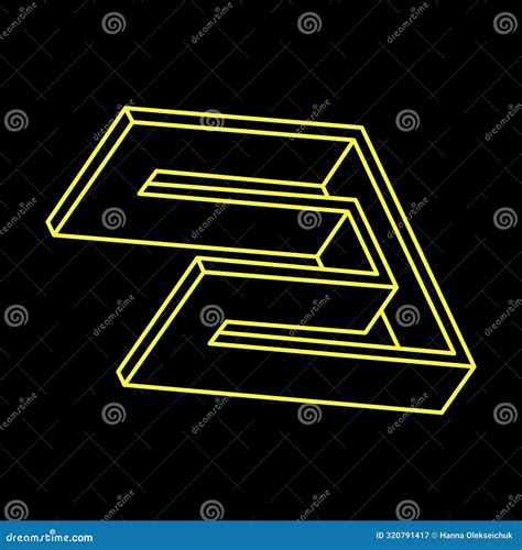 Impossible Optical Illusion Shape Optical Art Object Impossible