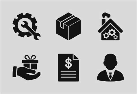 Gray Business Toolbar Icons By Aha Soft Toolbar Icons Map Marker Toolbar