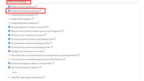 How To Enable Automatic Numbering Scheme For Orders ValueLink Software