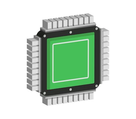 Premium Vector Microchip Premium Vector Microchip
