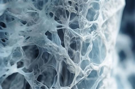 Premium Photo Bone Tissue Human Skeleton Under Microscope Cells