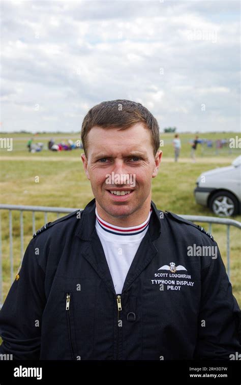 Pilot Sqn Ldr Scott Loughran RAF Typhoon Display Pilot Now A Member