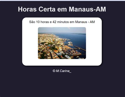 GitHub Mcarina Hora Em Tempo Real JavaScript Hora Certa Em Tempo