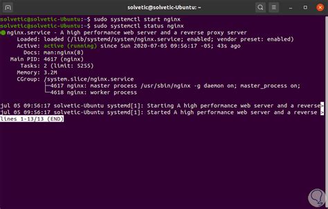 Cómo instalar Servidor Web Nginx en Ubuntu Solvetic
