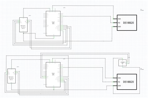 Arduino单片机短距离无线温度实时传输代码 Arduino
