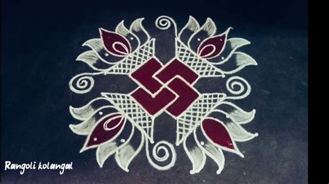 Rangoli Designs Simple Diwali Simple Rangoli Border Designs Rangoli