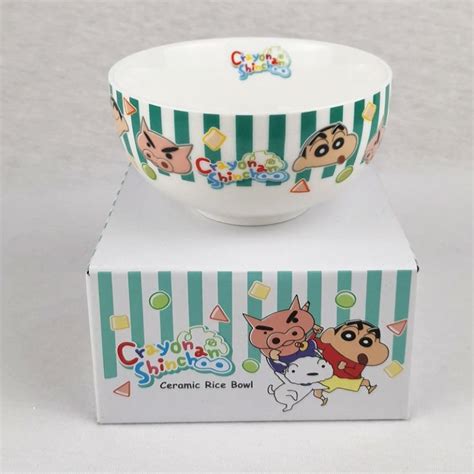 香港sanrio三麗鷗kuromi青蛙keroppi海怪角落生物蠟筆小新陶瓷製圓型飯碗 231747 傢俬＆家居 廚具和餐具 餐具和餐具