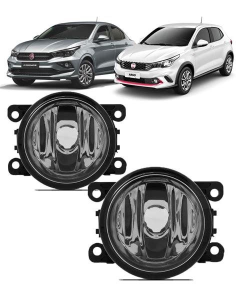 Kit Farol De Milha Argo Cronos Mod Original R Em Mercado Livre