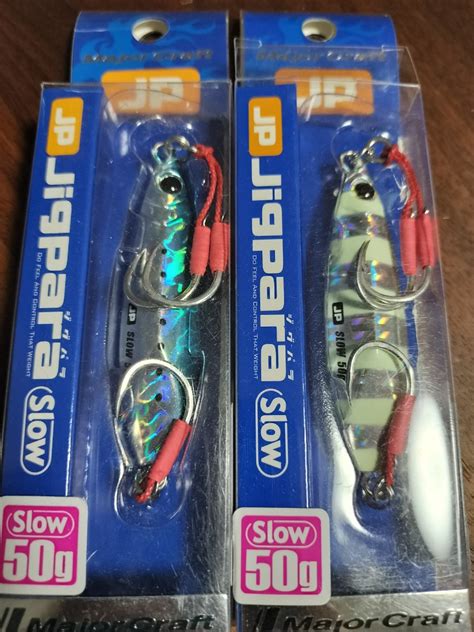 【未使用】新品未使用 ジグセット メジャークラフト ジグパラスロー 50g 2個セット Slj スロージギング 同梱可 送料180円の落札情報