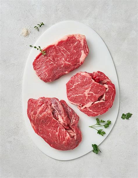 이목 국내산 소고기 등심 스테이크 대용량 1kg 냉장 마켓컬리