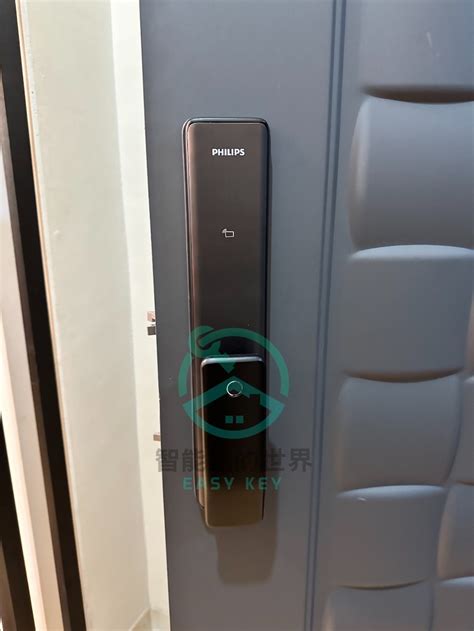 【philips 飛利浦】 Alpha 5hw 推拉式智能電子鎖 蝦皮購物