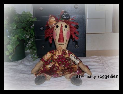 Gingerbread Raggedy Raggedy Doll Raggedy Ann Doll Primitive Dolls
