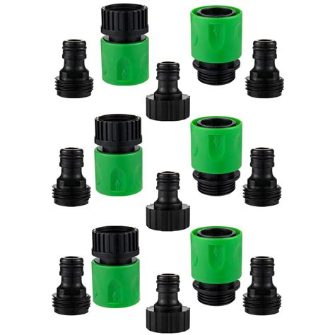 Buy 15 Pieces Plastic Garden Hose Quick Connectors Water Hose Quick