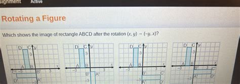 Solved Signment Active Rotating A Figure Which Shows The Image Of