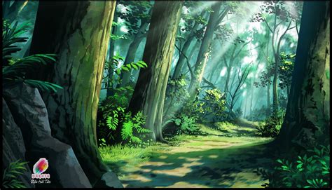 Anime Backgrounds Forest