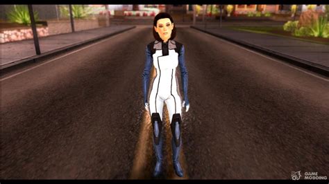 Dr Eva Core New Face From Mass Effect 3 For Gta San Andreas