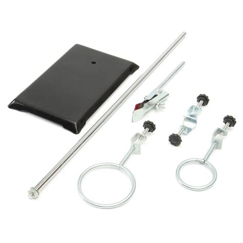 50cm High Retort Stand Iron Stand With Clamp Clip Grandado