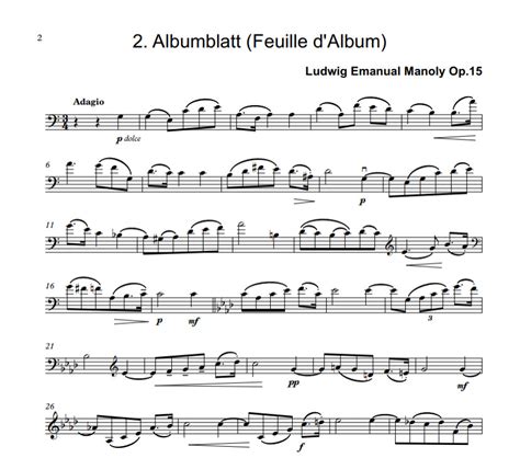 Miniatures Book 1 For Double Bass And Piano Edited By David Heyes