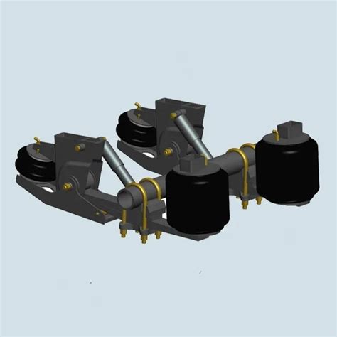 Lift Axle 30000lbs American Type Semi Trailer Air Bag Suspension System