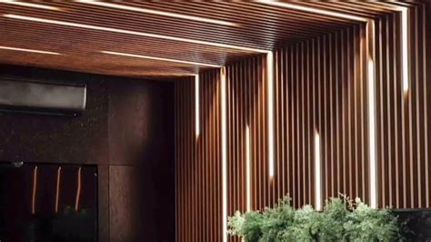 Everest Brown WPC Wall Cladding Panel For Residential Thickness 25mm