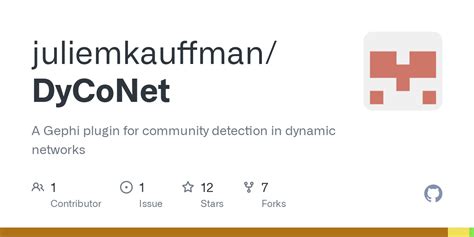 Github Juliemkauffmandyconet A Gephi Plugin For Community Detection