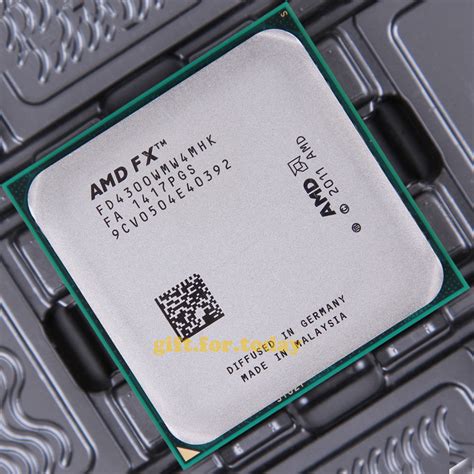 Advanced Micro Devices FX-Series FX-4300 3,6 GHz processore quad-core ...