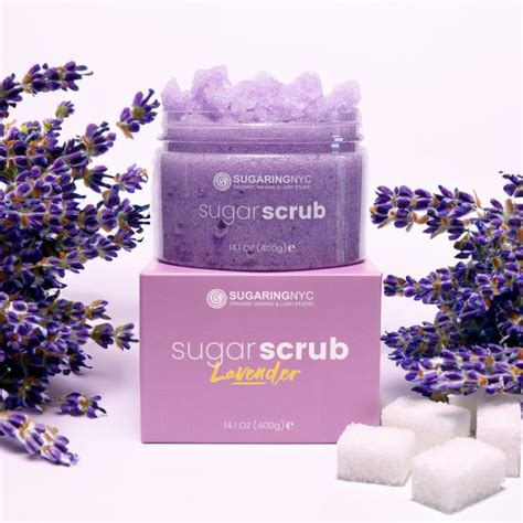 Sugaring Nyc Lavender Sugar Body Scrub Free Shipping