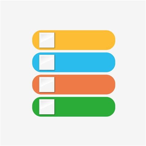 Simple Style Ppt Rectangle Data Analysis Element Information Business Office PNG And Vector