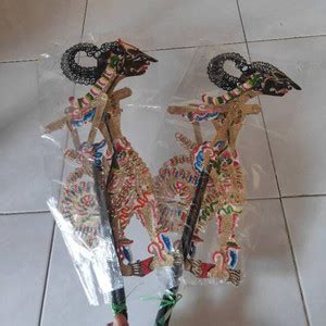 Jual WAYANG KULIT NAKULA SADEWA STANDAR KUALITAS BIASA WAYANG LATIHAN