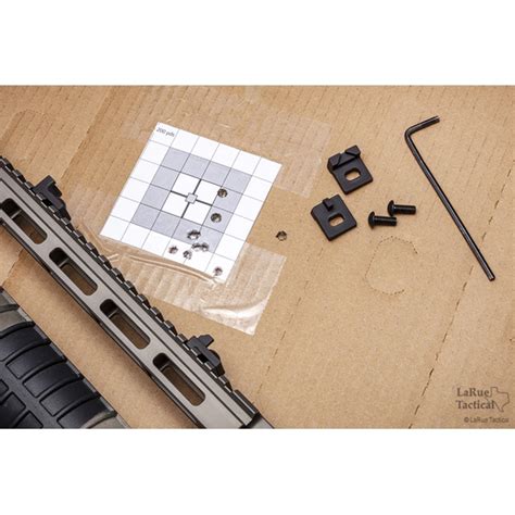 Larue Accarizer Rail Sights And Qd Mount Larue Tactical