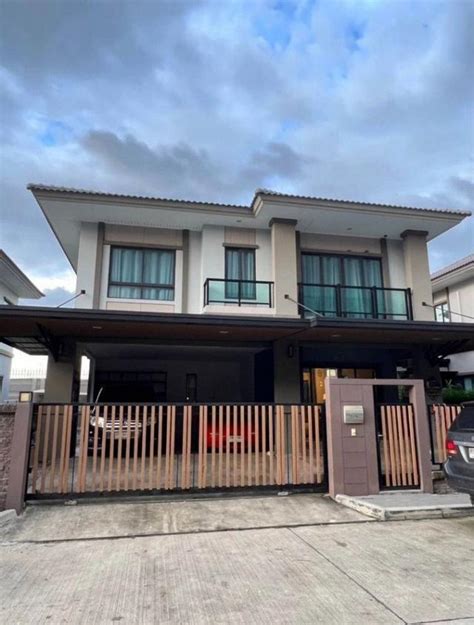ให้เช่าบ้านเดี่ยว 2 ชั้น โครงการ ภัสสร บางนา วงแหวน เนื้อที่ 51 ตร วา