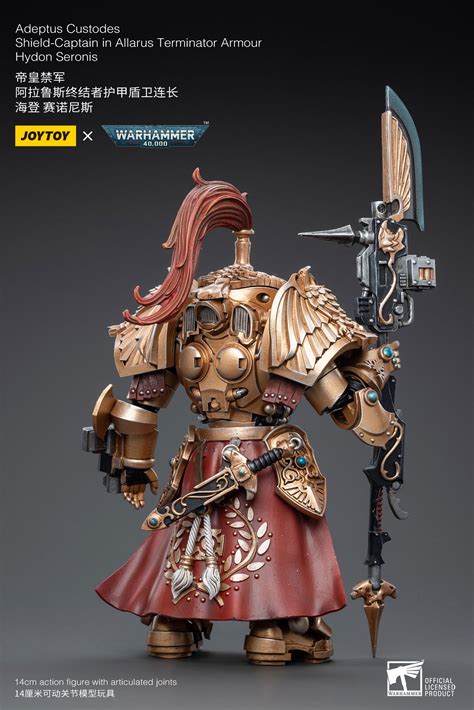 [re Stock] Joytoy Wh40k Adeptus Custodes Vexilus Praetor In Allarus