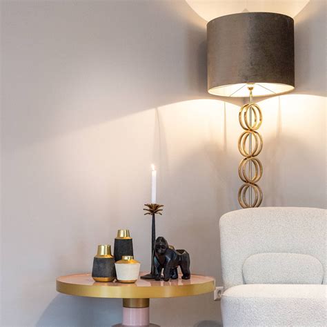 Richmond Interiors Vloerlamp Adyson Goud CHE Interiors