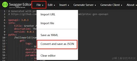 protobuf 如何转换为 openapi v3 swagger protocol buffers 是一种轻便高效的结 掘金
