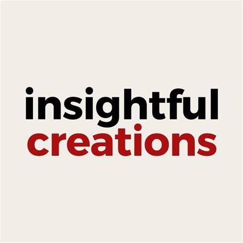 Insightful Creations Insightfulcreations • Threads Say More
