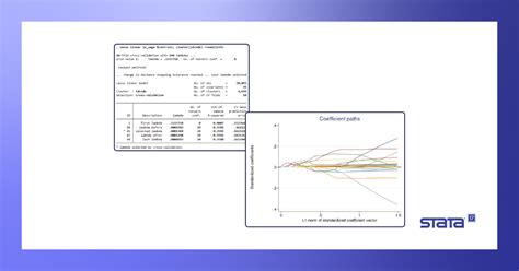 Lasso With Clustered Data New In Stata 17