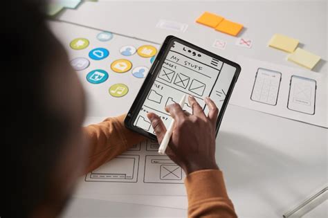 Premium Photo Ux Drawing Sketch