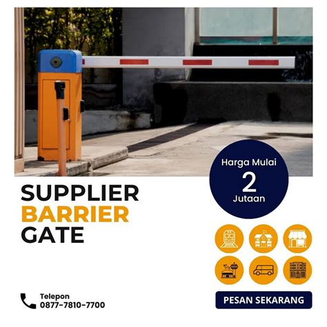 Supplier Barrier Gate Di Serang PT Mabruka Inovasi Indonesia