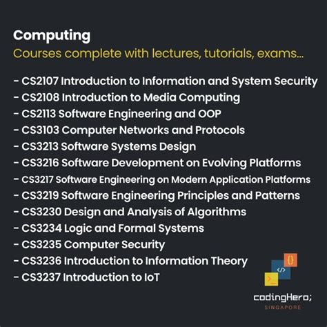 Nus Computer Science Resource Computing Lectures Tutorials Labs Repository University Notes