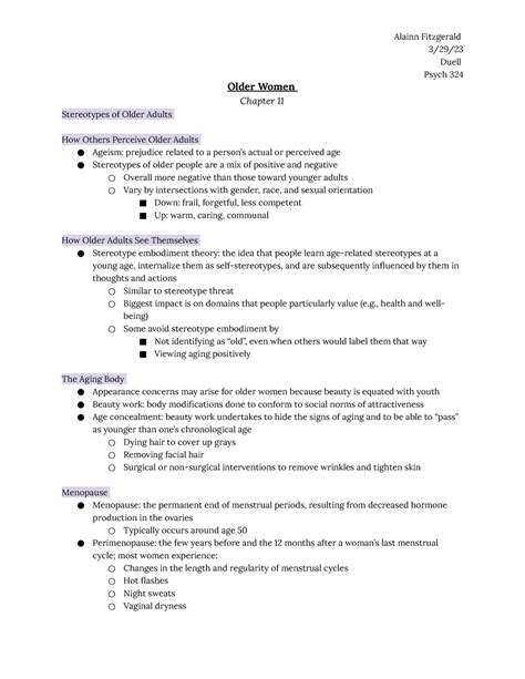 324 Ch 11 Chapter 11 Notes For Psych Of Gender 329 Duell Psych