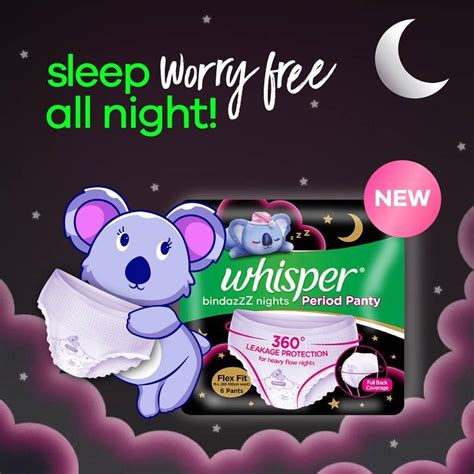 Buy Whisper Bindazzz Nights Period Panty Combo Online