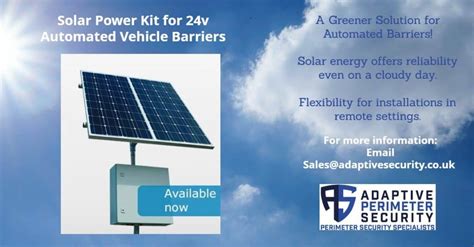 Solar Powered Security Adaptive Security