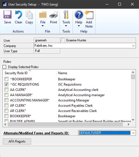 Features Of Purchasehq From Isc Software Granting Users Access