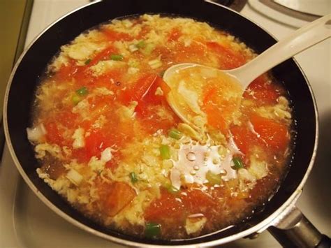 喝了那麼多年西紅柿雞蛋湯，你知道怎麼做不熗鍋還更好喝嗎？ 每日頭條