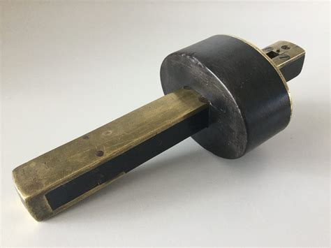 Ebony And Brass Oval Mortice Gauge 12763 Old School Tools