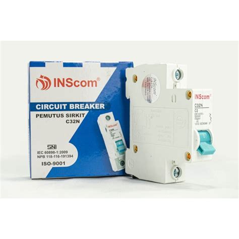 Jual Inscom Mcb 1 Phase 2a 4a 16a 20a 25a 32a 40 Ampere Shopee