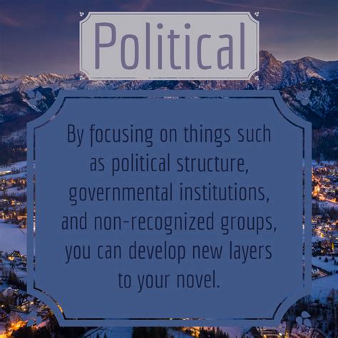 World Building Pmesii Pt Part 1 Political Myers Fiction