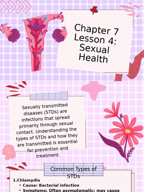 Chapter 7 Lesson 4 Uts Pdf Sexually Transmitted Infection Safe Sex